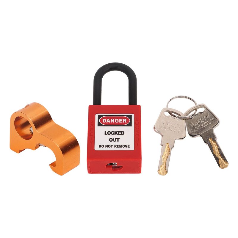 Lockout Tagout Kit, Lockout Tagout Lock Professional Aluminum Alloy ...