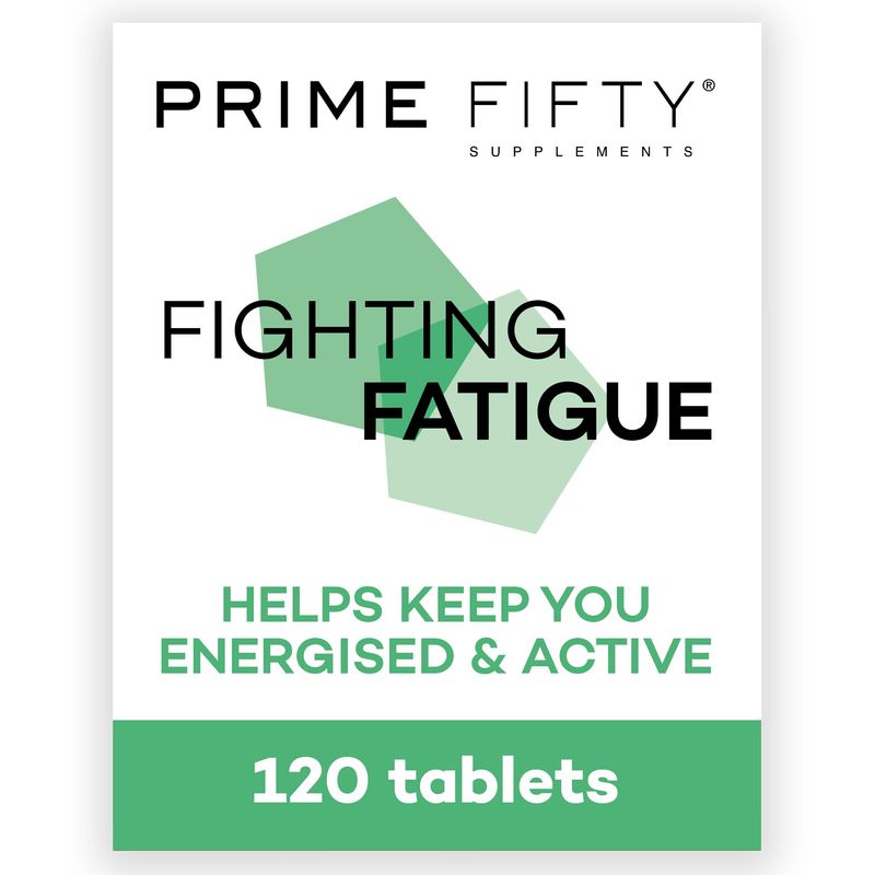 Prime Fifty Fighting Fatigue Supplement – 120 Day Supply – Energy ...