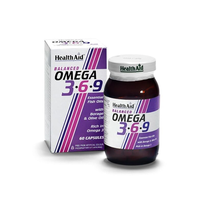 HealthAid Omega 3-6 - 9-60 Capsules - Online Marketplace - EveryMarket