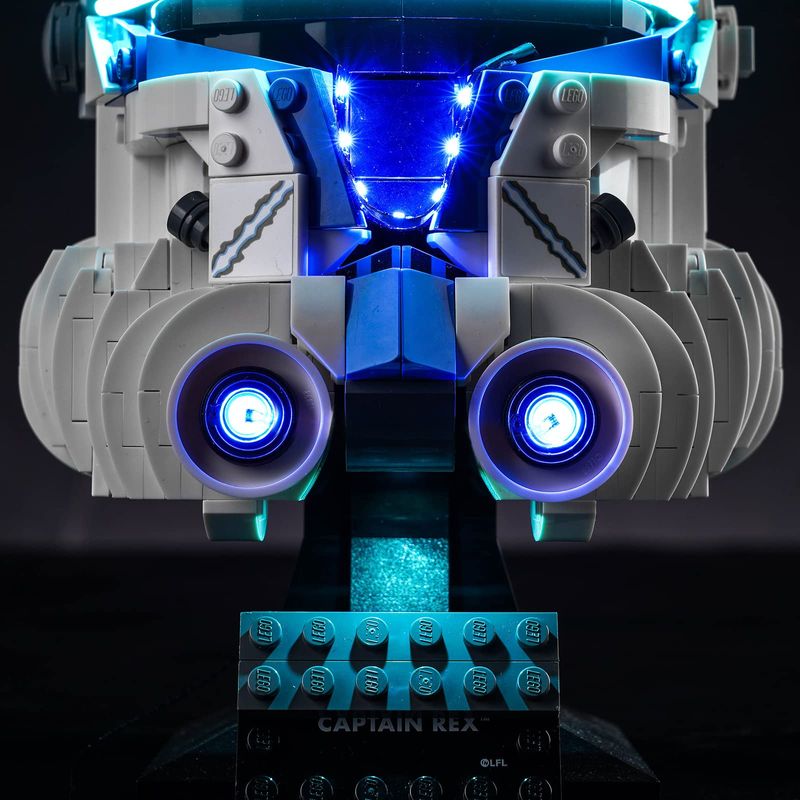 LED Light Kit for Lego Captain Rex Helmet (Lights Only, No Lego ...