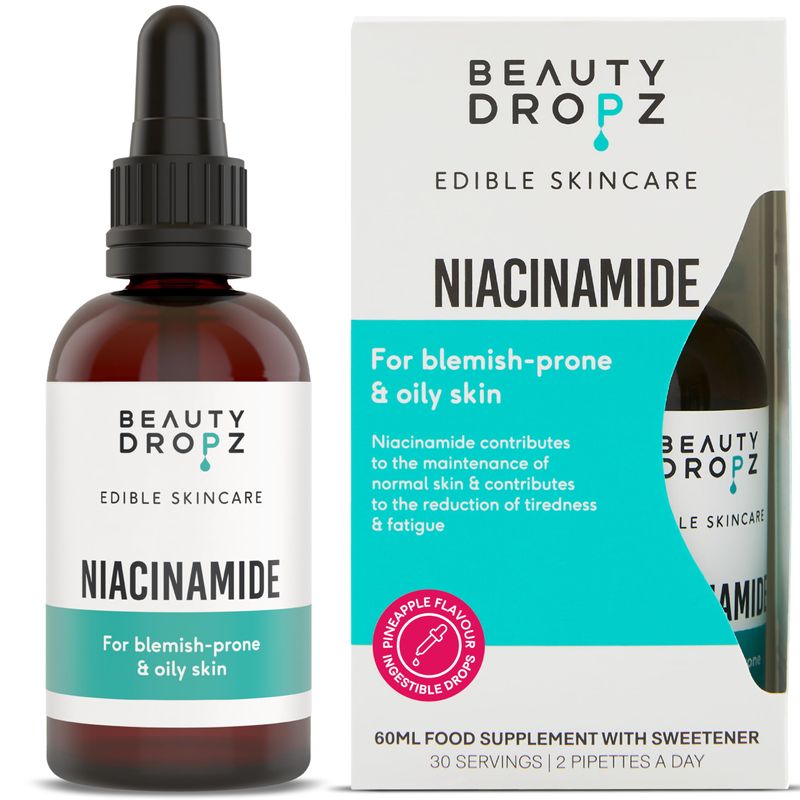 Beauty Dropz Niacinamide Oral Skin Care Drops – Vitamin B3 / Edible ...