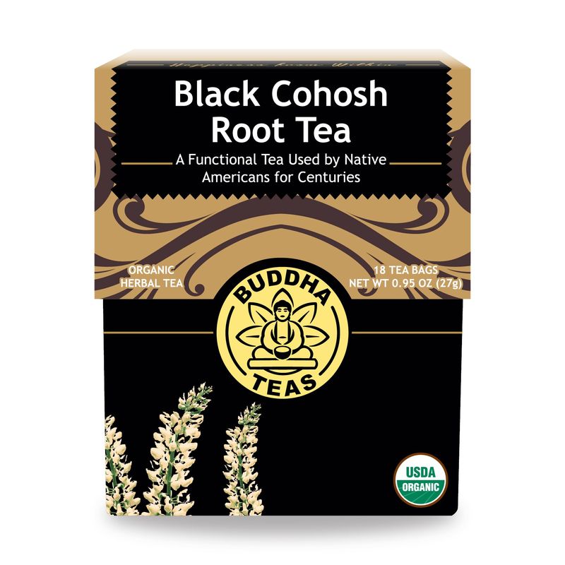 Buddha Teas Organic Black Cohosh Root Tea - OU Kosher, USDA Organic ...