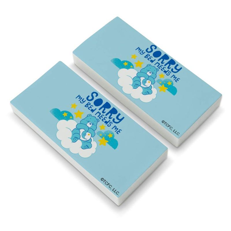 Care Bears Bedtime Bear My Bed Needs Me Eraser Set of 2 - Online ...