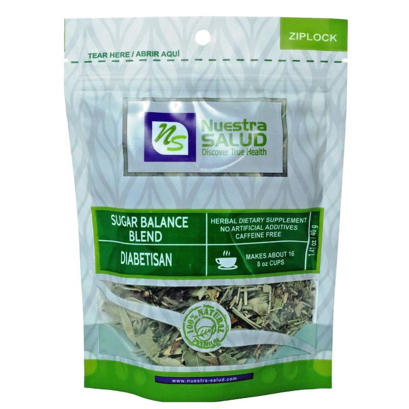 Diabetisan Te Sugar Balance Tea Blend Herbal Infusion Tea (40g) HQ Zip ...