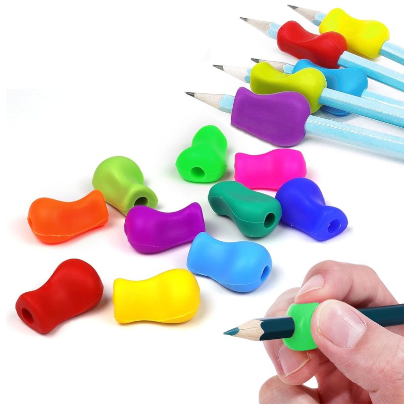10 Pcs Pencil Grips for Children Handwriting,Pen Grips for Children and ...