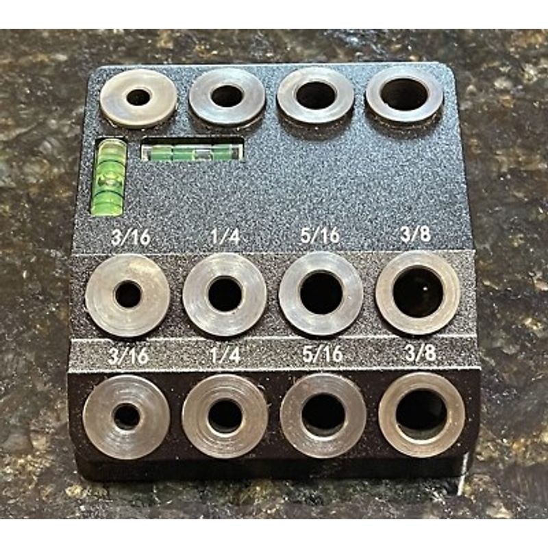 30 45 90 Degree Angled Drill Guide Jig with 2 Torpedo Level, 4 Sizes ...