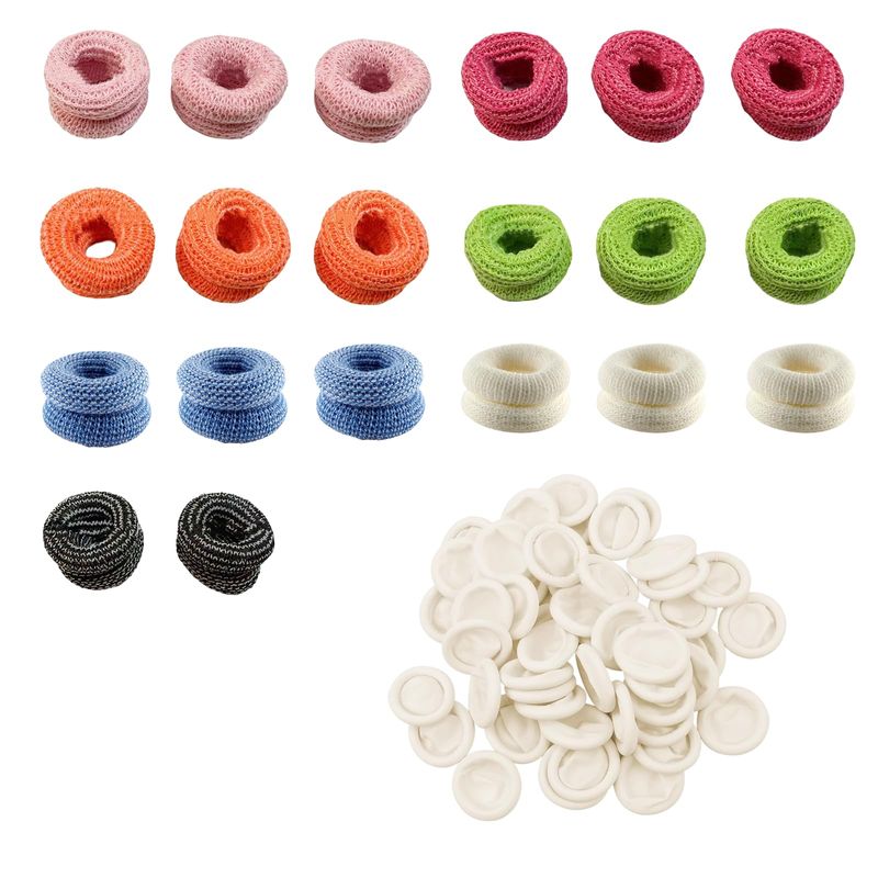 Asheyya 50 Pcs Finger Bandages Tubular Set, Finger Bandage Stall for ...