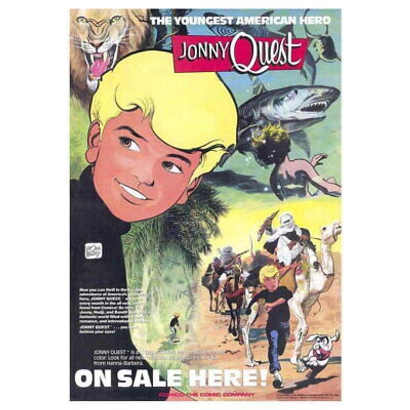 69987 Jonny Quest Comic Movie Wall 24x18 POSTER Print - Online Marketplace - EveryMarket