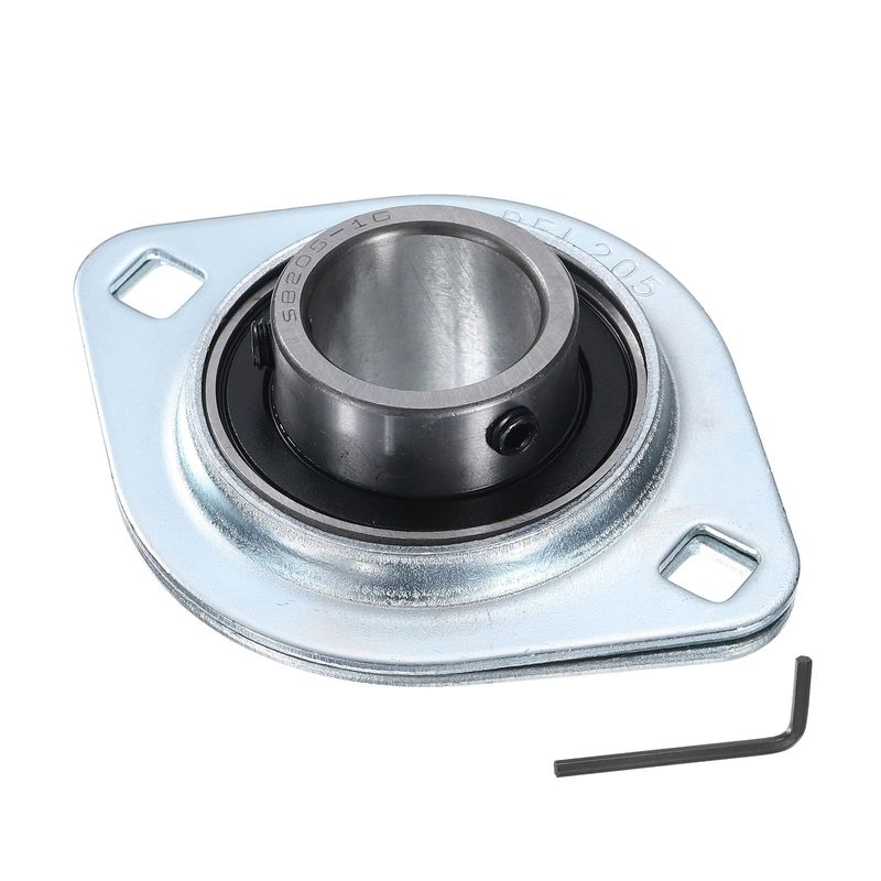 sourcing map SBPFL205-16 Pillow Block Bearings 1" Bore Bearing Units ...