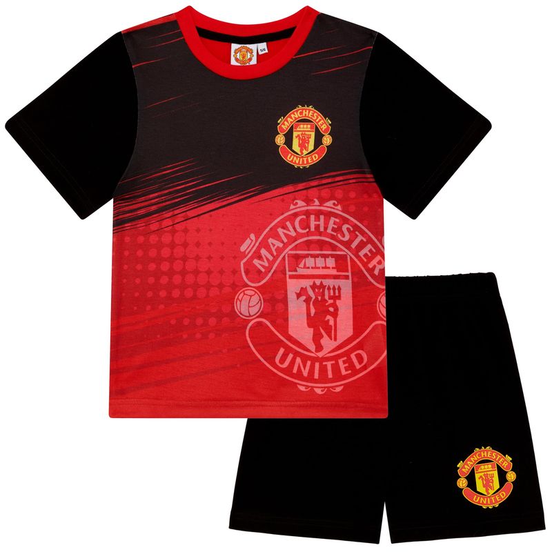 Manchester United Short Pyjamas 7-8 years Red - Online Marketplace ...
