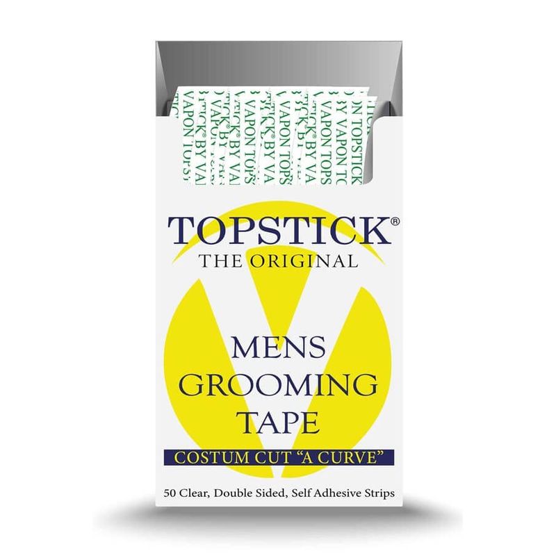 Vapon Topstick The Original Custom Cut "A Curve"Men's Grooming Tape ...