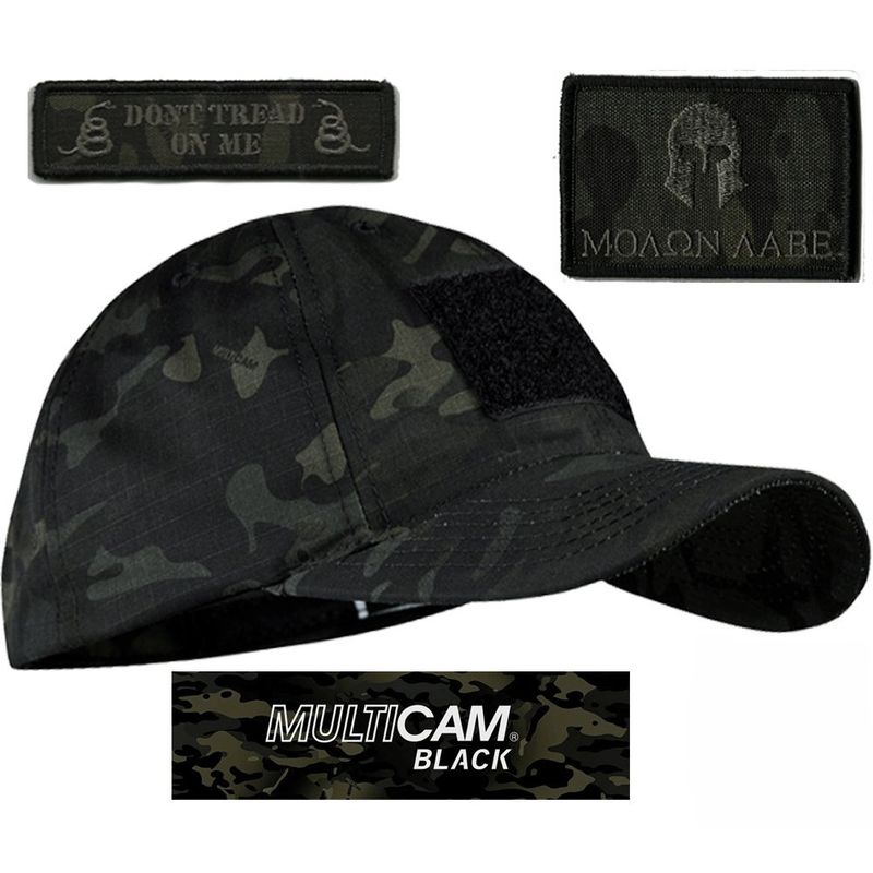 Condor Multicam-Black Tactical Patch & Hat Bundle (Molon Labe/DTOM Patches) - Online Marketplace ...