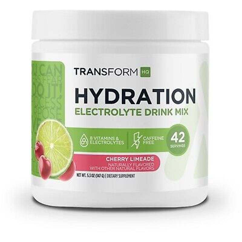 TransformHQ Hydration 42 Servings (Cherry Limeade) - Electrolyte Drink ...
