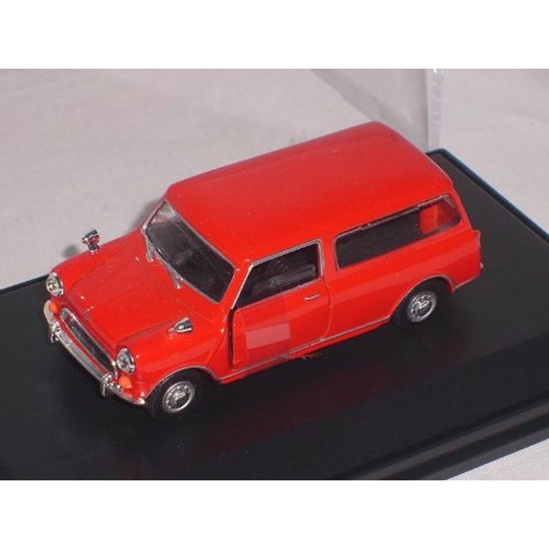 Mini Cooper Ur Alt Modell Van Rot Red Mit Sockel Und Vitrine 1/43 ...
