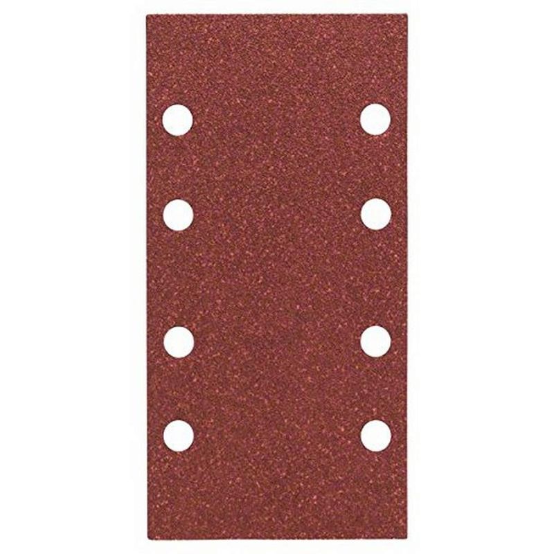BOSCH 2608605304 10-Piece Sanding Paper Set for Wood 93 x 186 mm P80 ...