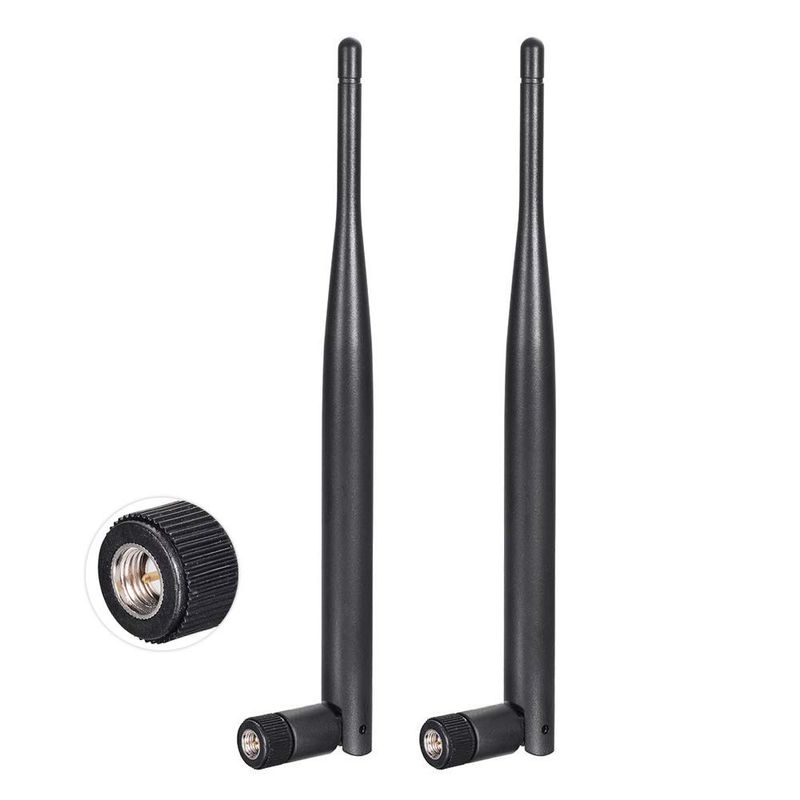 Bingfu 4G LTE Antenna 4G Aerial SMA Male Antenna 6dBi (2-Pack ...