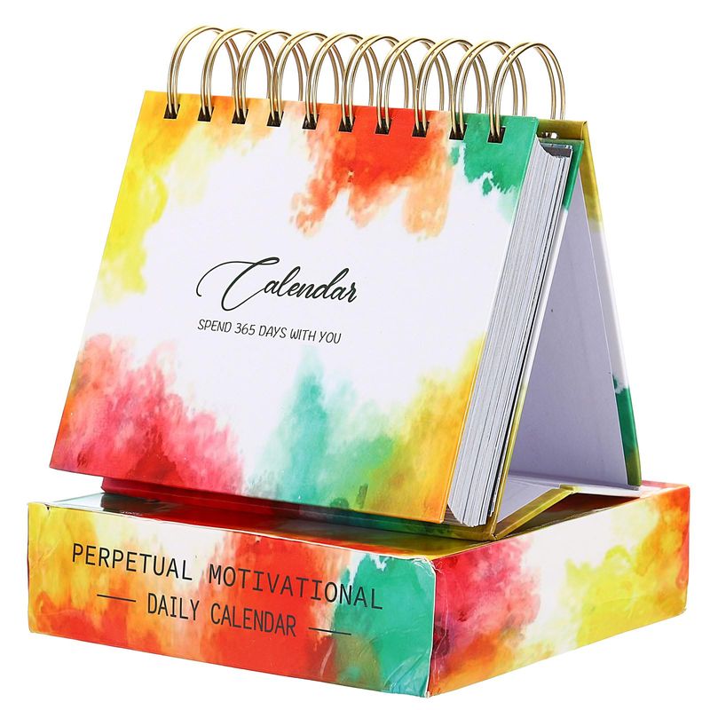 PATIKIL Motivational Calendar, Daily Flip Calendar with Inspirational ...