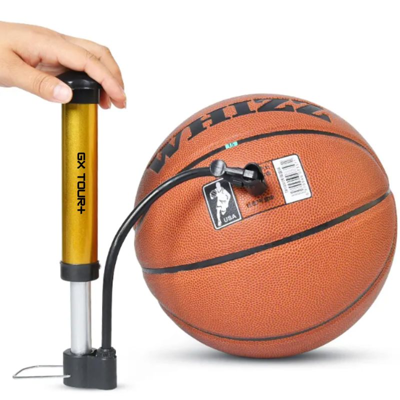 Ball inflator. Ball Pump with Needles - Hand Pump for Balls - Easy-to ...