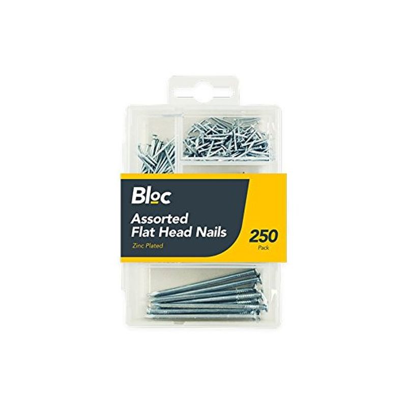 Bloc Assorted Flat Nails (Pack of 250) - Online Marketplace - EveryMarket