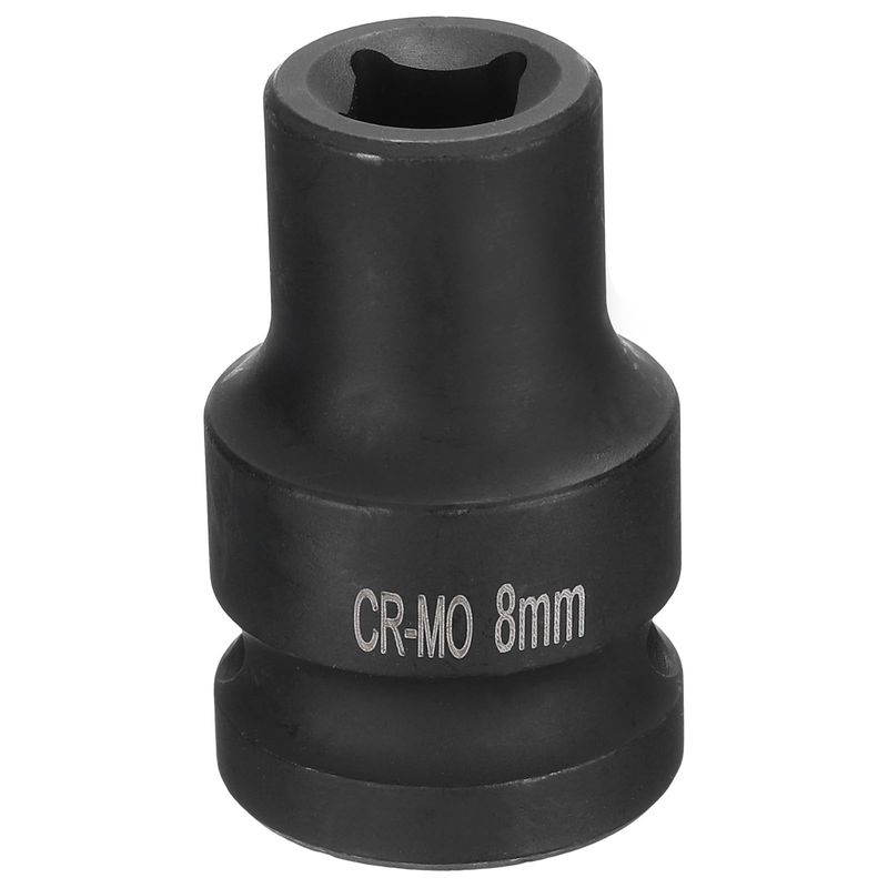 sourcing map 4 Point Square Socket 1/2" Drive 8mm Metric Square Impact ...