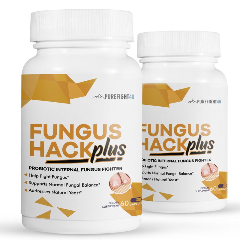 Fungus Hack Plus Probiotic Internal Fungus Fighter- Antifungal Nail ...