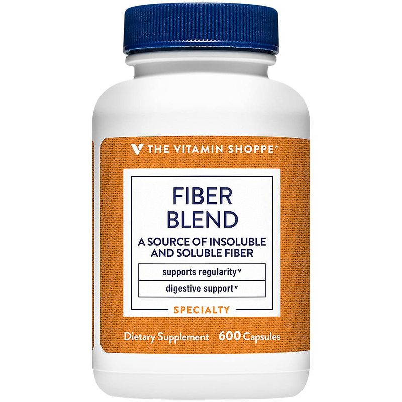 The Vitamin Shoppe Fiber Blend, A Natural Source of Insoluble and ...