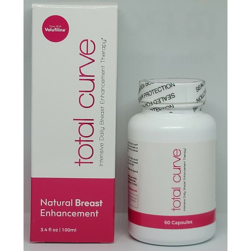 Total Curve All Natural Breast Enhancement Cream 3.4 fl oz & Bust ...