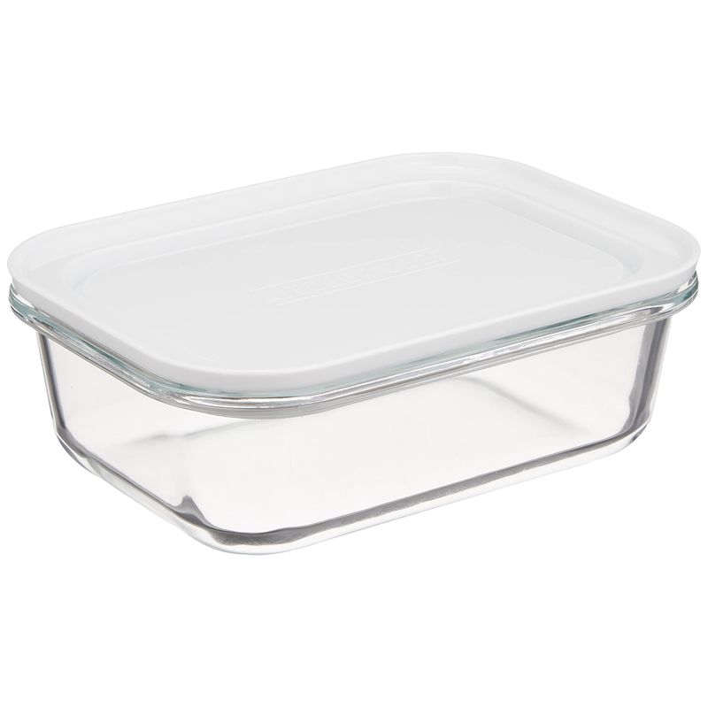 Iris Ohyama TGS-M Heat-resistant Glass Container, 24.0 fl oz (630 ml ...