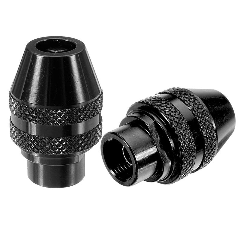 Mesee Set of 2 Pieces Quick Change Keyless Chucks 3-Jaw Mini Chuck ...