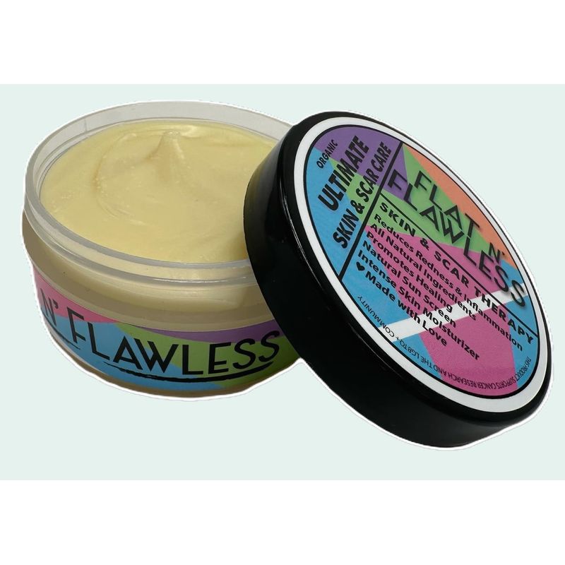 Flat N' Flawless Ultimate Skin & Scar Care Cream for many skin concerns ...