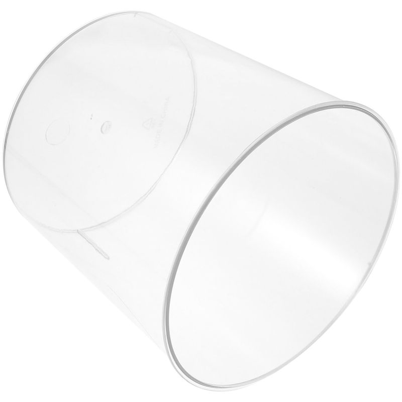 Kichvoe Clear Waste Basket, Plastic Trash Can Clear Flower Vases Small ...