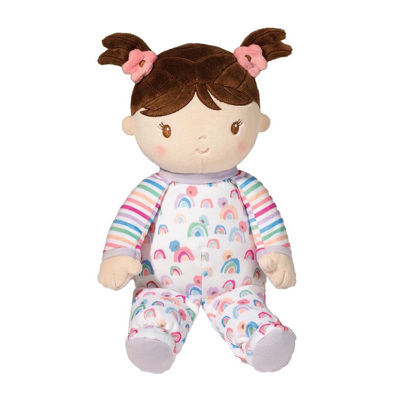 Douglas Baby Isabelle Rainbow Stripe Soft Doll Plush Stuffed - Online ...