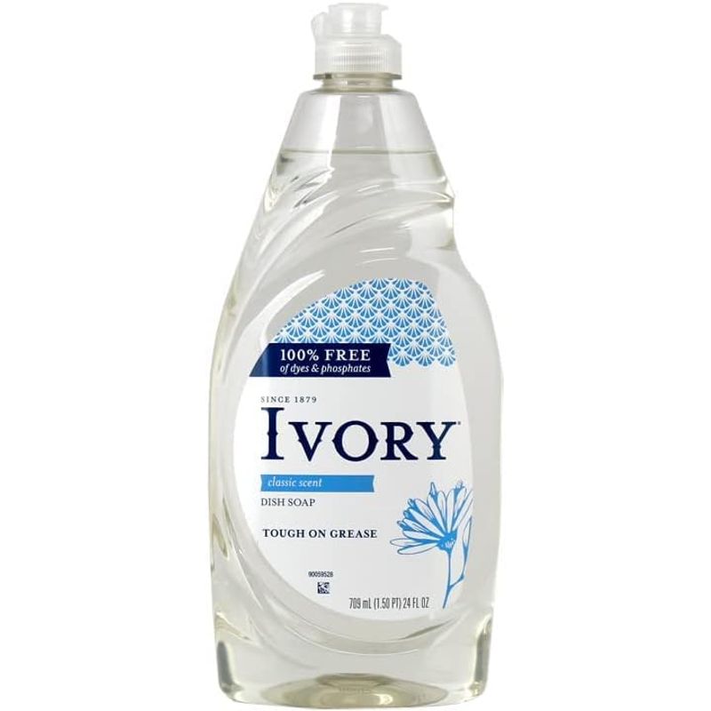 IVORY Ultra Ivory Dish Detergent, 24.9 fl oz (709 ml) x 1 Bottle ...