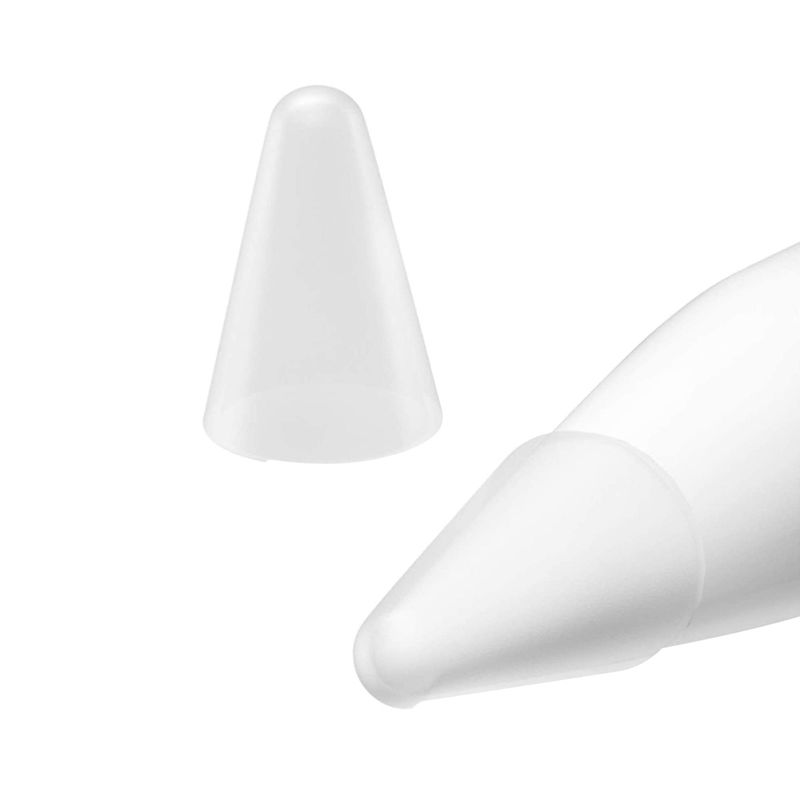 PZOZ 6 Pcs Apple Pencil Nib Apple Pencil 2 Protective Cover 1st / 2nd ...