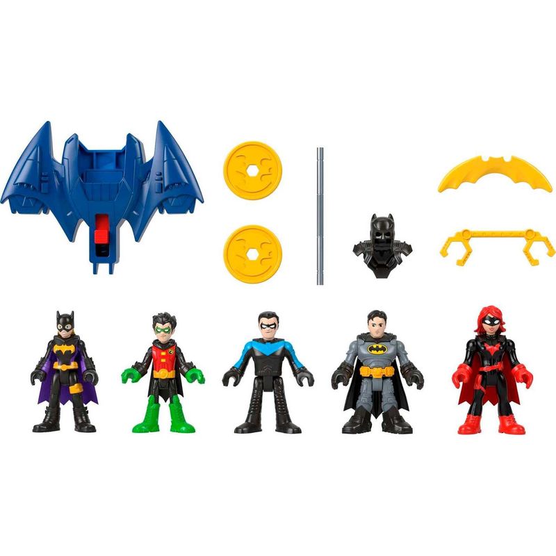 Fisher-Price Imaginext DC Super Friends Batman Toys Family Multipack ...