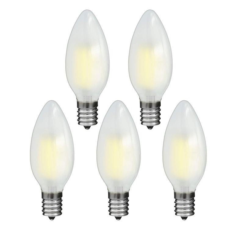 Chandelier Bulbs, LED Edison Bulbs, Candlelight Bulbs, 600 Watt ...