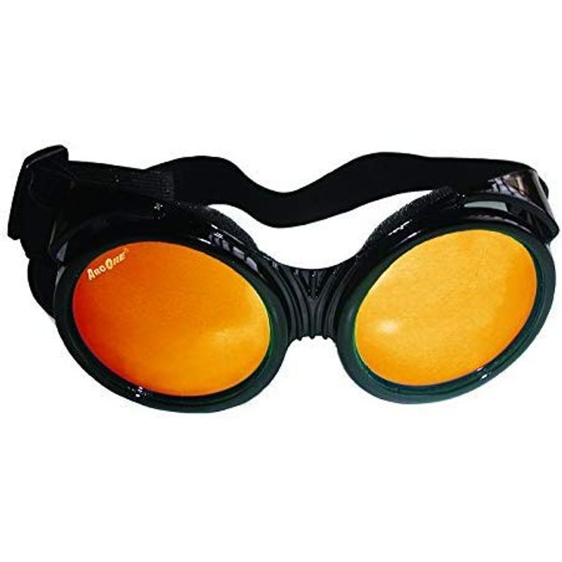 ArcOne The Fly Safety Goggles - Full Coverage Round Lens (Smoke Lens ...