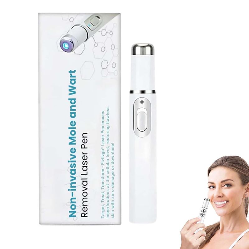 Battery Non-Invasive Mole and Wart Removal Pen, Laser Skin Tag Removal ...