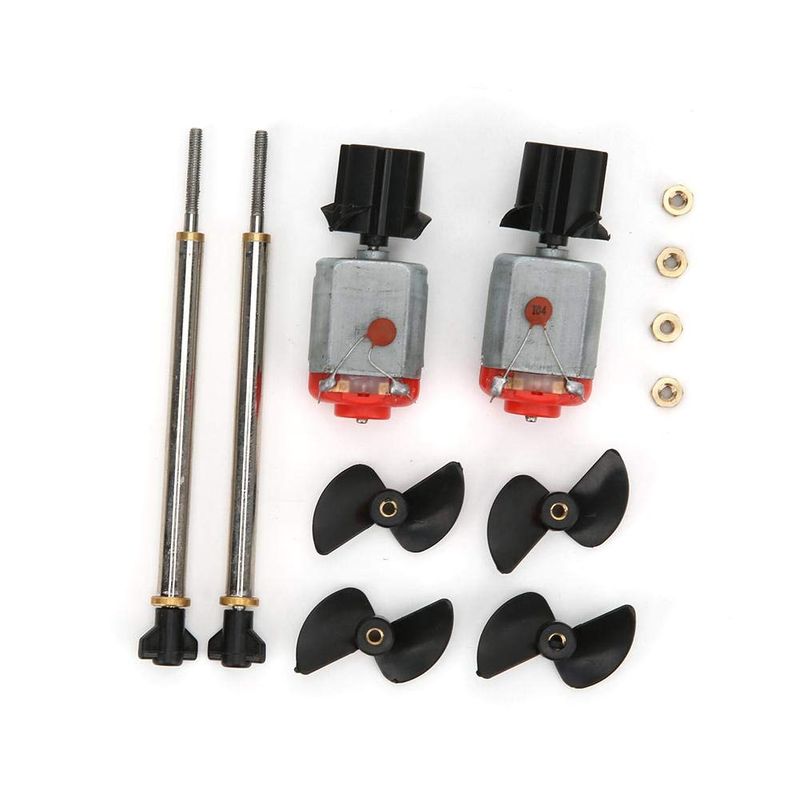 RC Boat Motor And Propeller Kit, Electric RC Boat Propeller Underwater ...