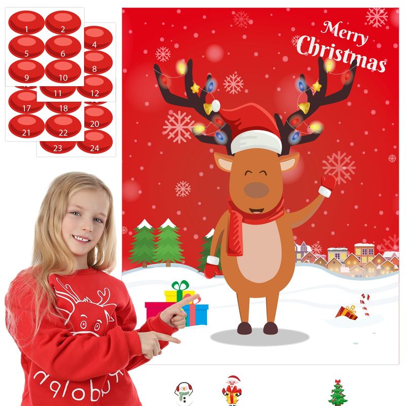 Pin Deer Game - 24-Player Holiday Party Games for Kids & Family, Pin ...