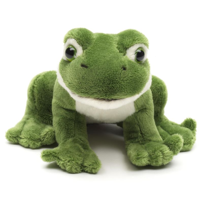 Uni-Toys - Grüner Frosch Plushie, sitzend - 13 cm (Länge) - Plüsch ...
