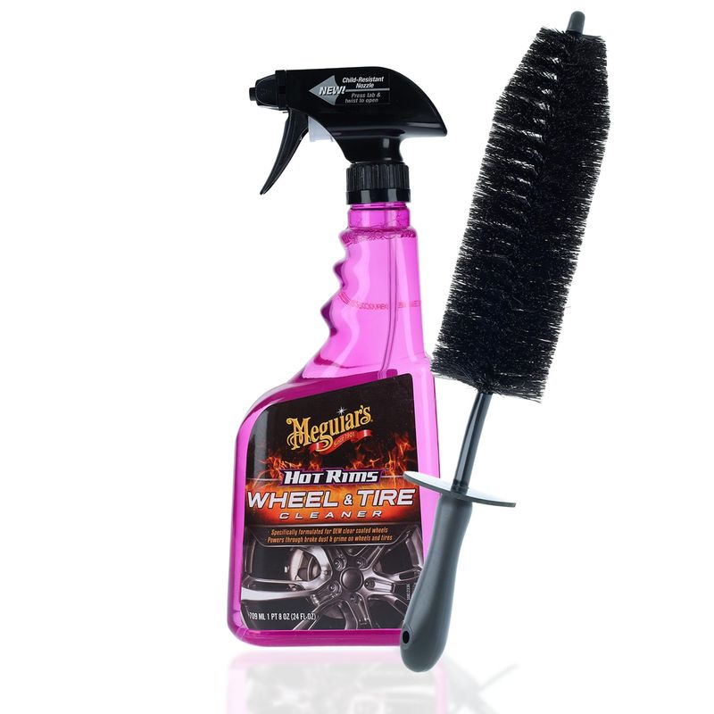 Rim Cleaner Set | Meguiar's Hot Rims All Wheel & Tyre Cleaner + Wheel ...