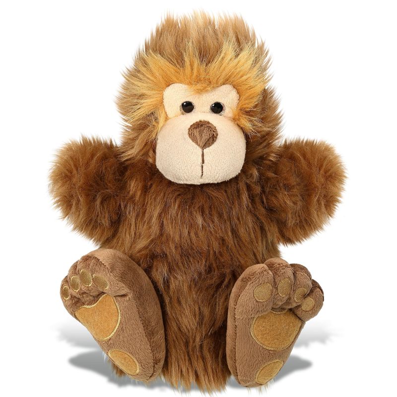 DolliBu Big Foot Hand Puppet Super Soft Stuffed Animal, Cute Realistic ...