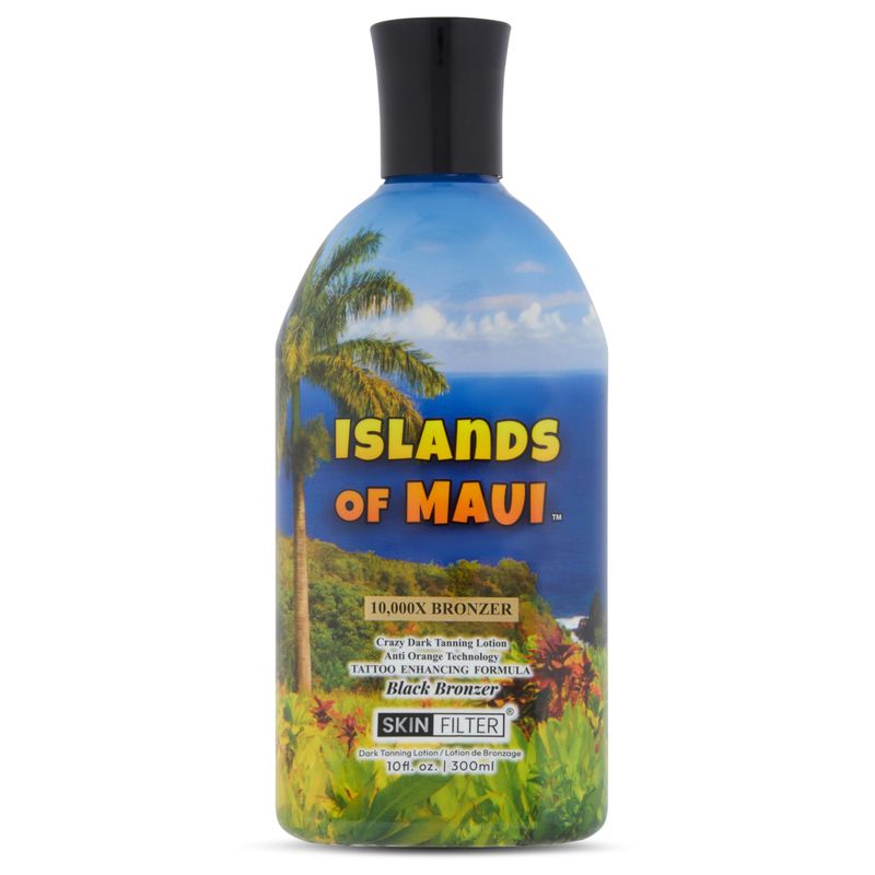 Skin Filter Islands of Maui Tanning Lotion – 10,000X Tanning with Anti ...