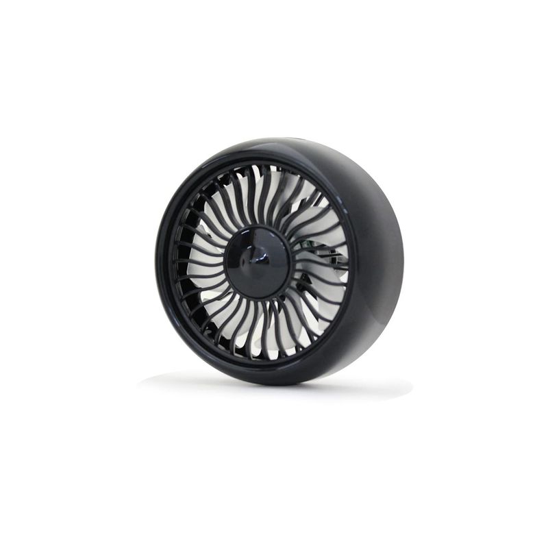 Meltec RF-01 Car Fan, Louver Fan, DC 12/24 V, 3 Levels of Air Flow ...
