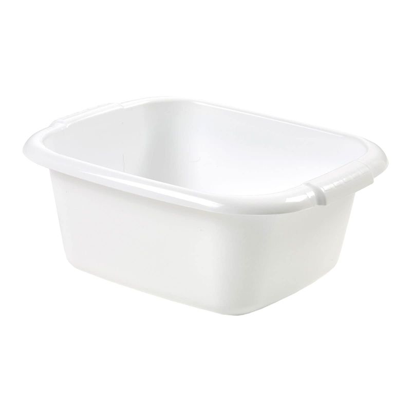 TRTO 1Pcs Plastic Sink Washing Up Bowl or Compact Dish Drainer Easy To ...