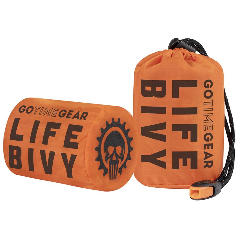 Go Time Gear Life Emergency Bivy Sack - Thermal Survival Tent and ...