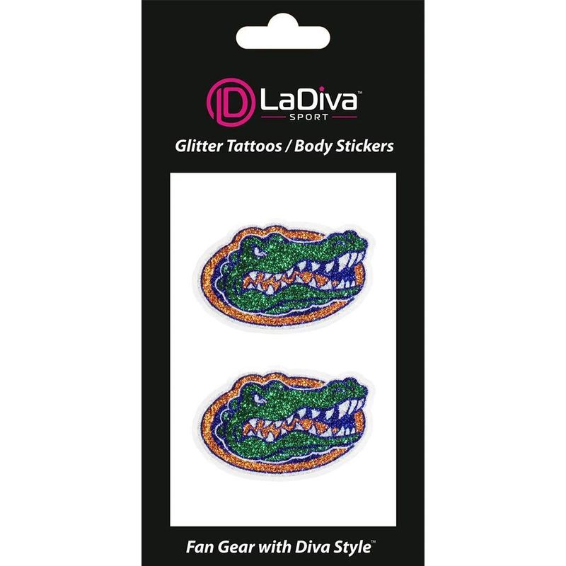 Florida Gators Albert Glitter Tattoo 2-pack - Online Marketplace ...