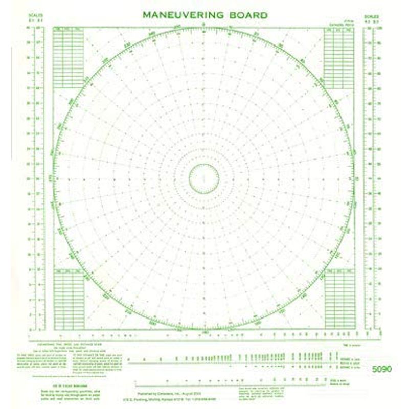 NGA Plotting Sheets: Maneuvering Board - 5090 - EveryMarket