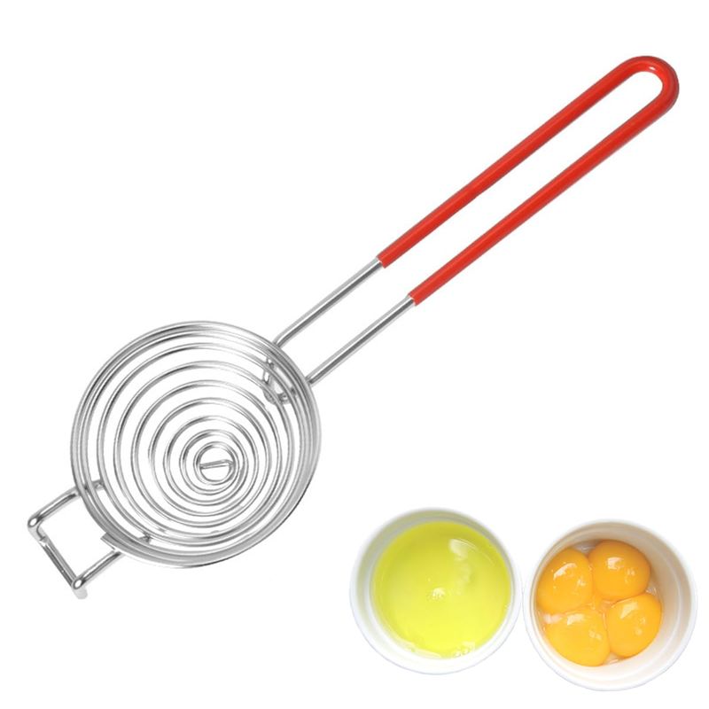 Egg Separator Egg Yolk White Separator Stainless Steel Egg White Yolk ...